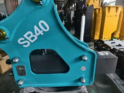 China Side Type 68mm Tool Diameter Hydraulic Breaker Rock Breaker For 4 - 7  Ton Small Excavator for sale