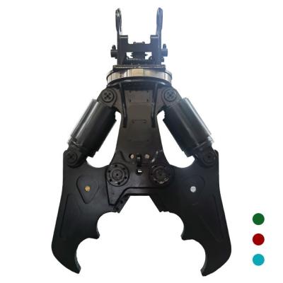 China Concrete Construction Rotating Grabs Excavator Hydraulic Shear Attachment For Excavator HITACHI for sale