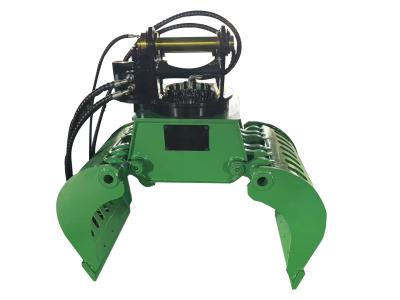 China XCMG Trackhoe Excavator Shear Hydraulic Rotating Grapple For Demolition for sale
