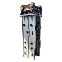 Quality 160-180 Bar Excavator Breaker Attachment Hydraulic Jack Hammer Customized for sale