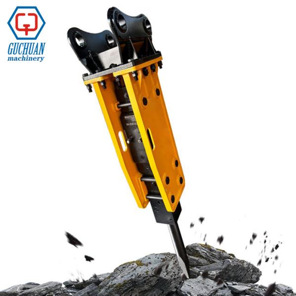 Quality 413Kg Open-Type SB43 Hydraulic Hammer for 6-9 Ton Excavators​ 75mm Chisel for sale