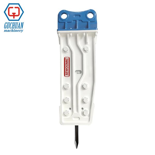 Quality 1766KG Open Type HB20G Hydraulic Breaker with 135mm Chisel for 18-25 Tons Excavator for sale