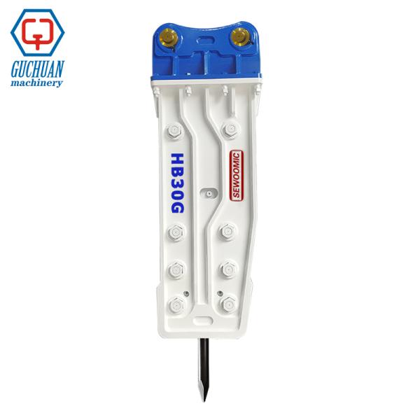 Quality Open Type HB30G Hydraulic Breaker with 5193J Impact Energy and 150 mm Chisel for 25-35 Tons Excavator for sale