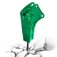 Quality OEM Skid Steer Rock Breaker Fully Hydraulic Jack Hammer For Backhoe Construction for sale