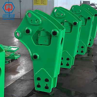 China Pure Hydraulic Rock Breaker SEWOOMIC R75 | 75mm Chisel Side Mount Hammer for sale