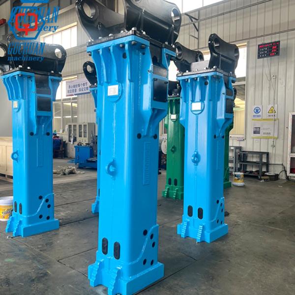 Quality MSB MS700H Hydraulic Breaker | Box Type Soundproof Rock Breaker for 25-35 Ton Excavator for sale