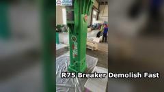Introduce R75 Side Type Demolition Jack Hammer Hydraulic Breaker For 13 Ton Excavator For You