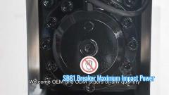 Open Type SB81 Hydraulic Breaker for 20-30 Ton Excavators | Heavy Duty Rock Hammer