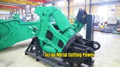 Guchuan Excavator Hydraulic Shears Scrap Metal Cutting Machine for 6-40 ton Excavator