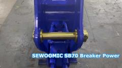 SEWOOMIC SB70 Side Type Hydraulic Breaker