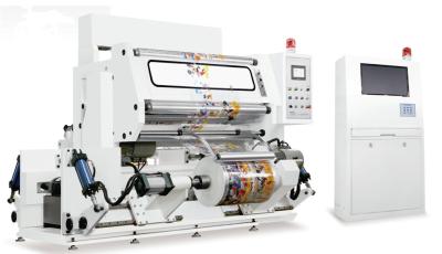 China YB1300 volledig automatische Hoge snelheidsinspectie en rewinder Machine 800mm wikkelen/winden 300m/m BOPP, HUISDIER, pvc, alufolie opnieuw op Te koop