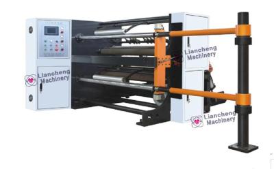 China 1300R de hoge snelheid die Machine uitgegleden luchtschachten 800mm scheuren wikkelt 500mm af opnieuw opwindt 300m/m snelheids economisch type filmdocument Te koop