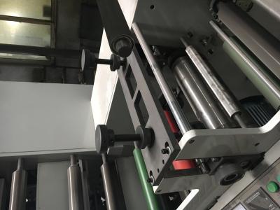 Cina Allfine 7color 320 due unità (4+3) l'autoadesivo/etichetta di plastica della stampatrice di flexo dell'etichetta da modellare muore taglierina in vendita