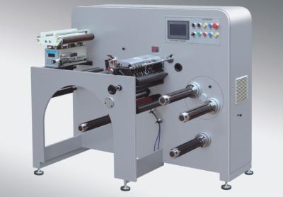 China Het de de Hoge snelheidssticker/Etiket die van het Allfinemerk Machine scheuren en servo gedreven torentje van het Machine het smalle broodje opnieuw opwinden windt opnieuw op Te koop