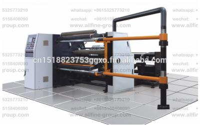 China E het het Hoge snelheidsdocument of plastiek filmt snijmachine rewinder voor labelstock, Bopp, HUISDIER, CPP, de druk van pvc ect en de pakketindustrieën Te koop