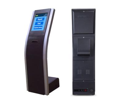 China Queue Ticket Kiosk with Touch Screen and Integrated Thermal Printer for Automatic Queuing Solutions in Various Business Environments for sale