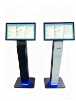 China Queue Management Solution (QMS) With Touch Screen Kiosk And Led Display Unit for sale
