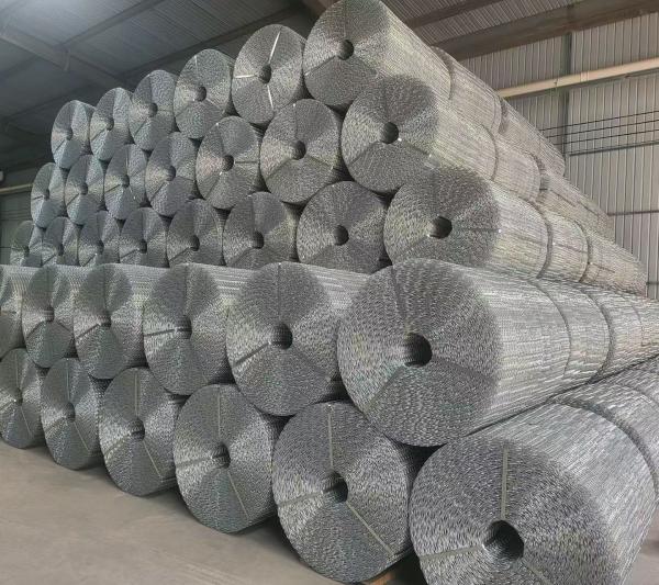Quality Galvanized Concrete Weight Coating Mesh 2.7mm Wire 10 Lines 140m for sale