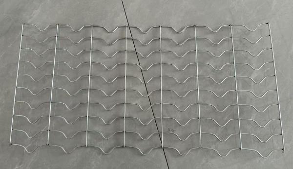 Quality 100g/M2-260g/M2 Zinc Coated Concrete Weight Coating  Mesh Q235 Low Carbon Steel Wire for sale