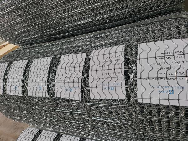 Quality 2.6MM Welded Galvanized Wire Pipe Line Reinforcing Mesh For Subsea Gas And Oil for sale