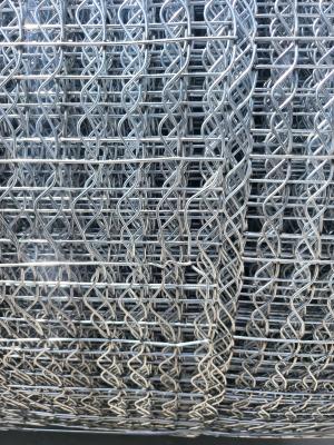 China 6Lines Welded Galvanized Pipeline Coating Mesh 2.3mm 2.7mm For Subsea Gas And Oil Pipeline for sale