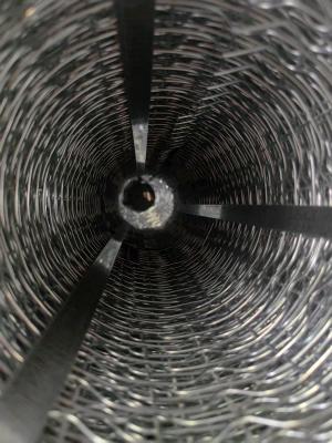 China Pipeline Concrete Weight Coating Mesh Length 280 M Welded Galvanized Wire for sale