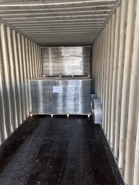 Quality Pipeline Concrete Weight Coating Mesh Length 280 M Welded Galvanized Wire for sale