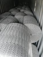 Quality Anti Corrosion Six Lines Pipeline Galvanized Steel Mesh 140m 280m For Oil And for sale