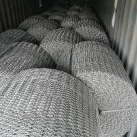 Quality Eight Lines Welded Concrete Weight Coating Mesh / Q235 CWC reo mesh roll for sale