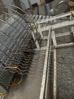 China Ten Lines Q 235 Pipeline Reinforced Welded Wire Mesh ≥485 N/Mm² Wire Tensile Strength for sale
