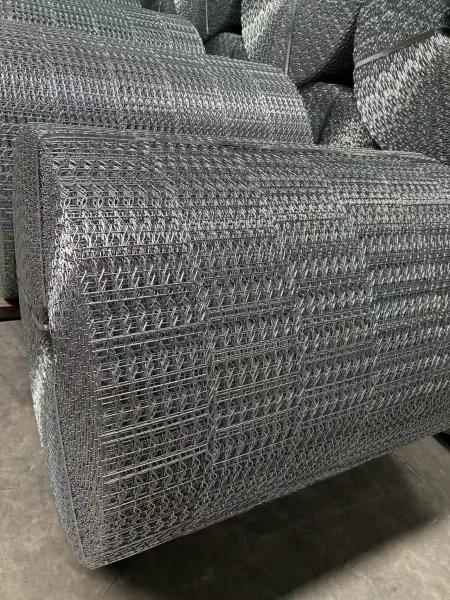 Quality 2.8 MM Concrete Counterweight Coating Wire Mesh For Pipeline for sale