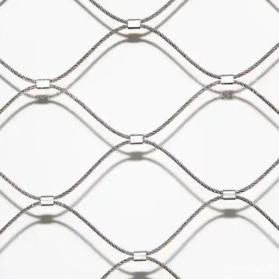 China 4.5mm Galvanized 316L Stainless Steel Helideck Safety Netting for sale