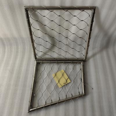 Cina Forma di diamante buco Helideck perimetro rete di rete in acciaio inossidabile per la protezione in vendita