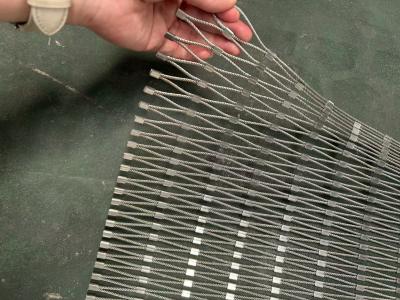 China Anti-rust And High Tensile Strength Stainless Steel Wire Helideck Netting 316L For Helicopter Landing Deck Structures for sale