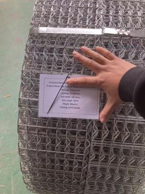 China Anti Rust Galvanized Offshore Pipeline Counterweight Welded Wire Mesh 2.6MM Mesh Width 190.5 mm for sale