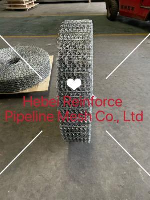 China Corrugated Welded Mesh Roll For Oil & Gas Pipeline for sale