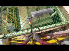 Griglia di sicurezza per elicottero rivestita in PVC da 5 mm a catena