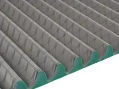 3D Wave Shale Shaker Screen Cornice in acciaio al carbonio resistente alla corrosione