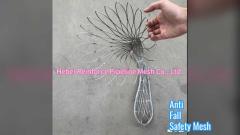 Specific application scenarios of anti-theft stainless steel 304 wire rope mesh bags