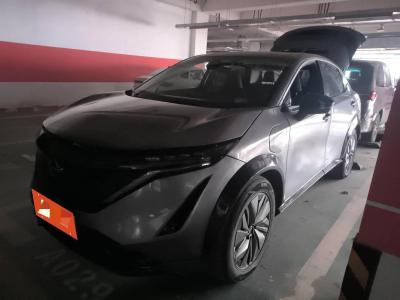 China Nissan Ariya Electric Vehicle with 623 km range, Chaboshi Grade E certified, and fully-loaded Premiere trim for luxury and comfort for sale