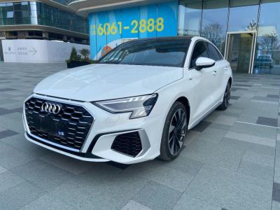 China 2022 Audi A3L Limousine 35TFSI with 63,000 km Mileage and Left-Hand Drive for Export for sale