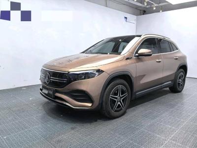 China 2023 Mercedes-Benz EQA 260 Electric SUV with 53,000 km Mileage in Gold Color for sale