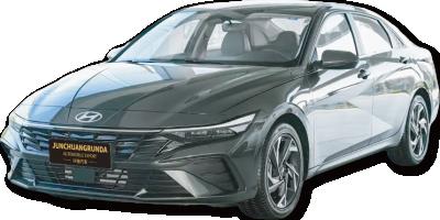 China Brand NeW Hyundai | Elantra 2023 1.5L CVT GLX Elite Edition | Gasoline | Sedan for sale