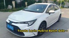 Toyota Levin Hybrid Batch Sale – 25 Units