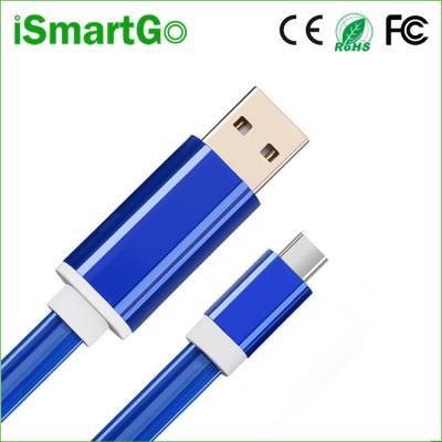 China 1 Meter Type C LED Glowing Mobile Phone Charging Cable Phone Charger for sale