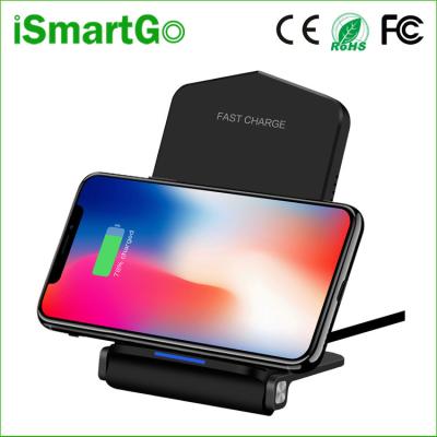China 5V 9V Fast Wireless Charger Foldable QI Wireless Charging Mat Pad for Galaxy S10/ S10+/S9/S9+/S8/S8+/Note 8/iPhone 8/X for sale