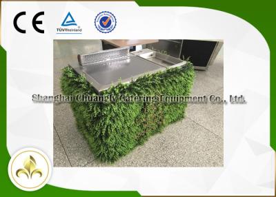 China Mobile Hibachi Grill Equipment Table Top Griddle CE ISO9001 Certification for sale