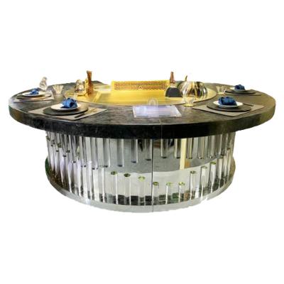 中国 1.6mのコマーシャルのための電磁石の日本の円のTeppanyakiのグリルのテーブル 販売のため