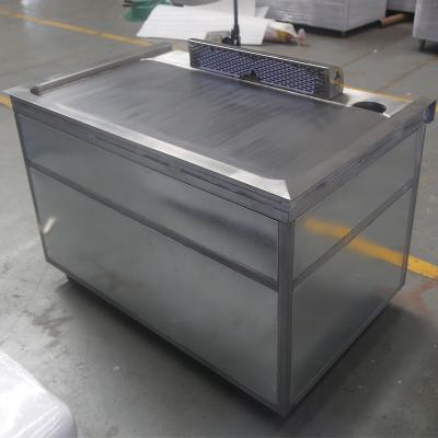 中国 スタッドレスタイヤ304 テパニヤキ グラステーブル ガス給暖 パーソナライズされた寸法 販売のため