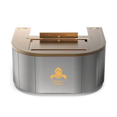 China Teppanyaki-Tisch aus Kupfer mit elektrischer Heizung zu verkaufen